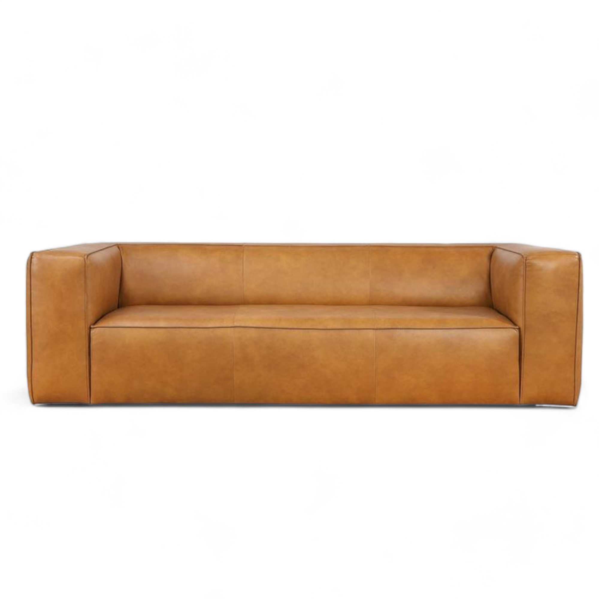 Laura 2 Seater Couch | Modern Armless Corduroy Living Room Sofa