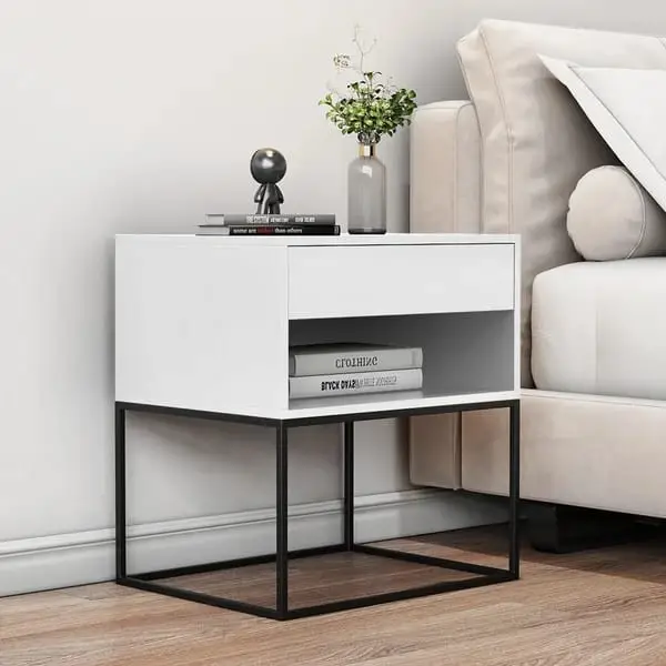 Leevy Side Pedestal - TACH LUXURE HOME